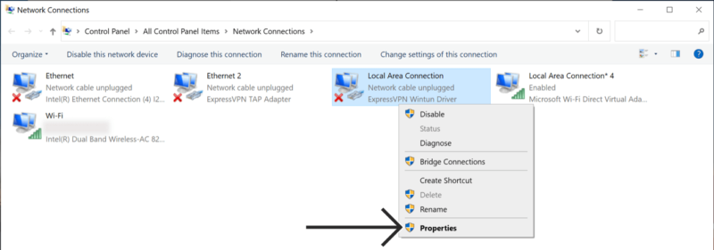 Share a VPN Connection from Your Windows 10 | ExpressVPN