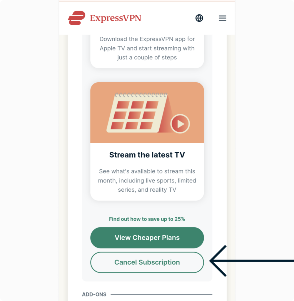 How to Cancel Your ExpressVPN Subscription | ExpressVPN