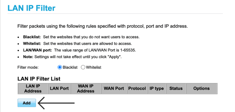 How to Block IP Addresses on Your Huawei Router | ExpressVPN