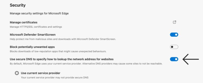 How to Turn Off DNS Over HTTPS in Web Browsers